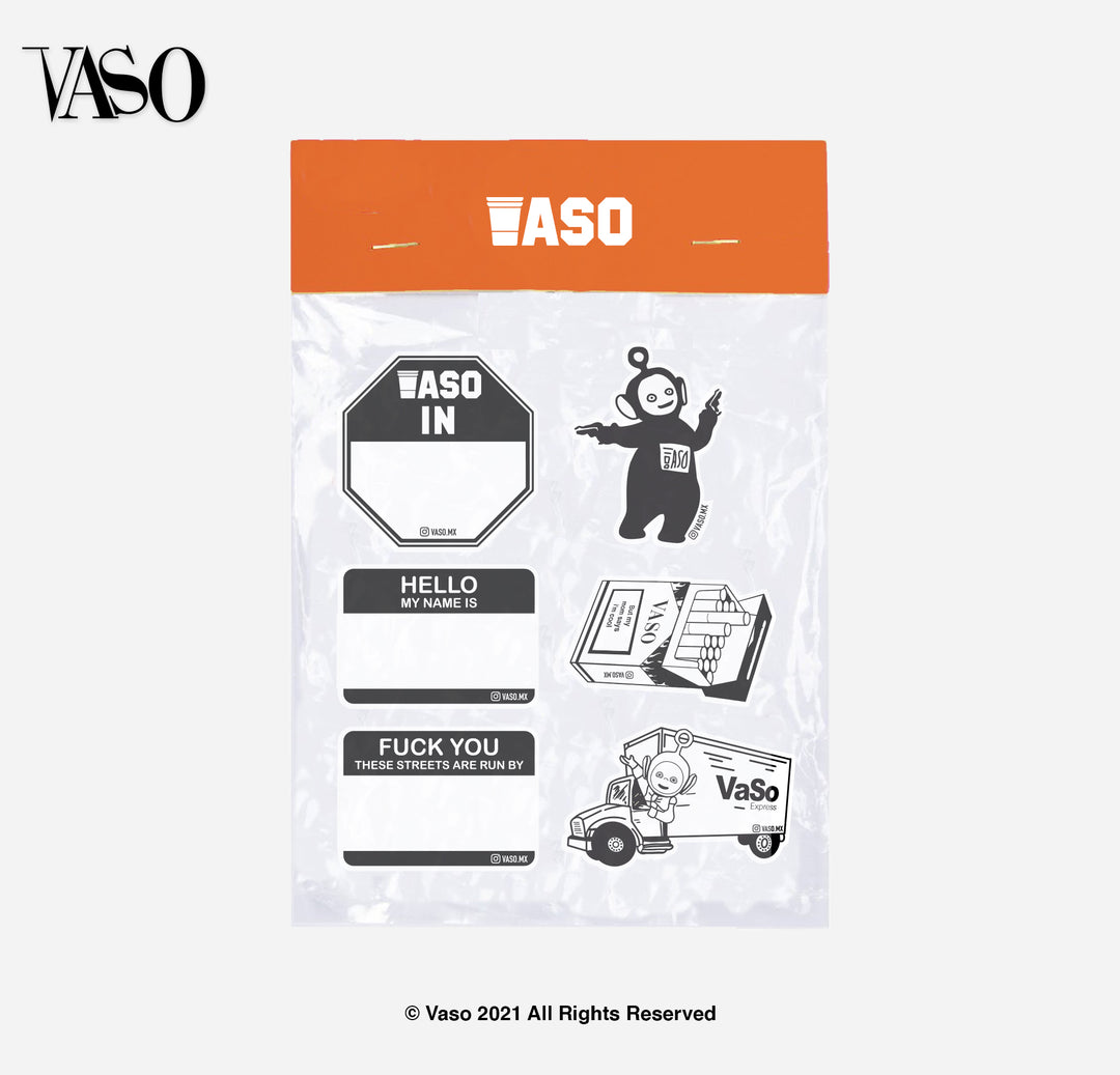 sticker pack 01 – VASO BY DIEGO TORRES